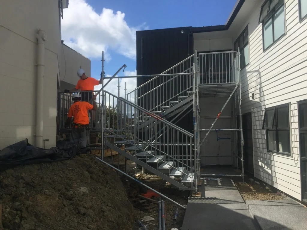 Propping and Stair Access — Superior Scaffolds