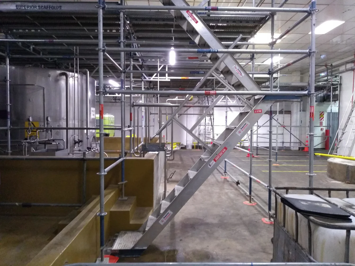 Propping and Stair Access — Superior Scaffolds