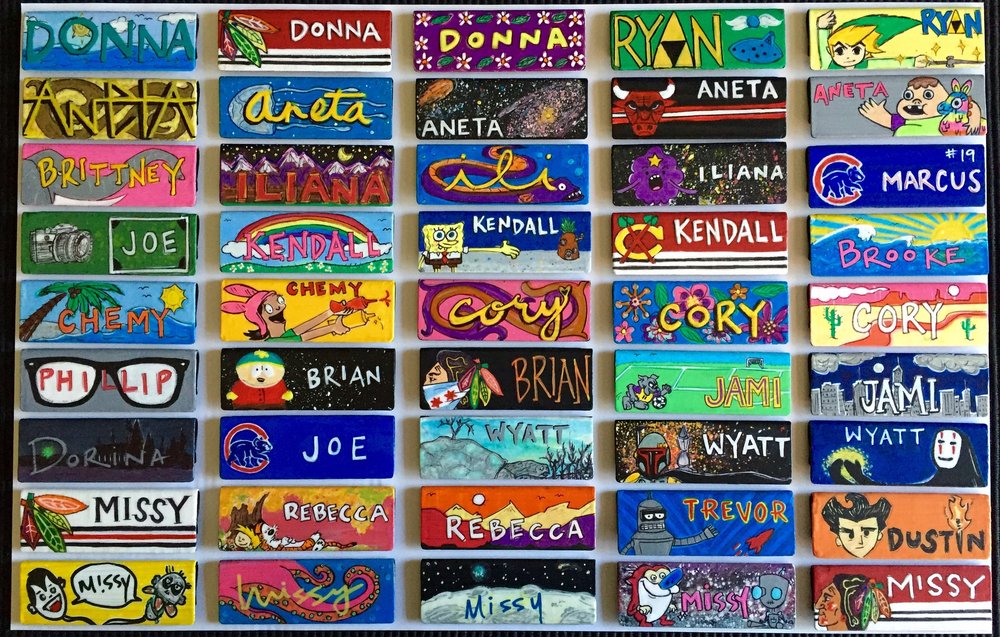 Creative Name Badge Ideas