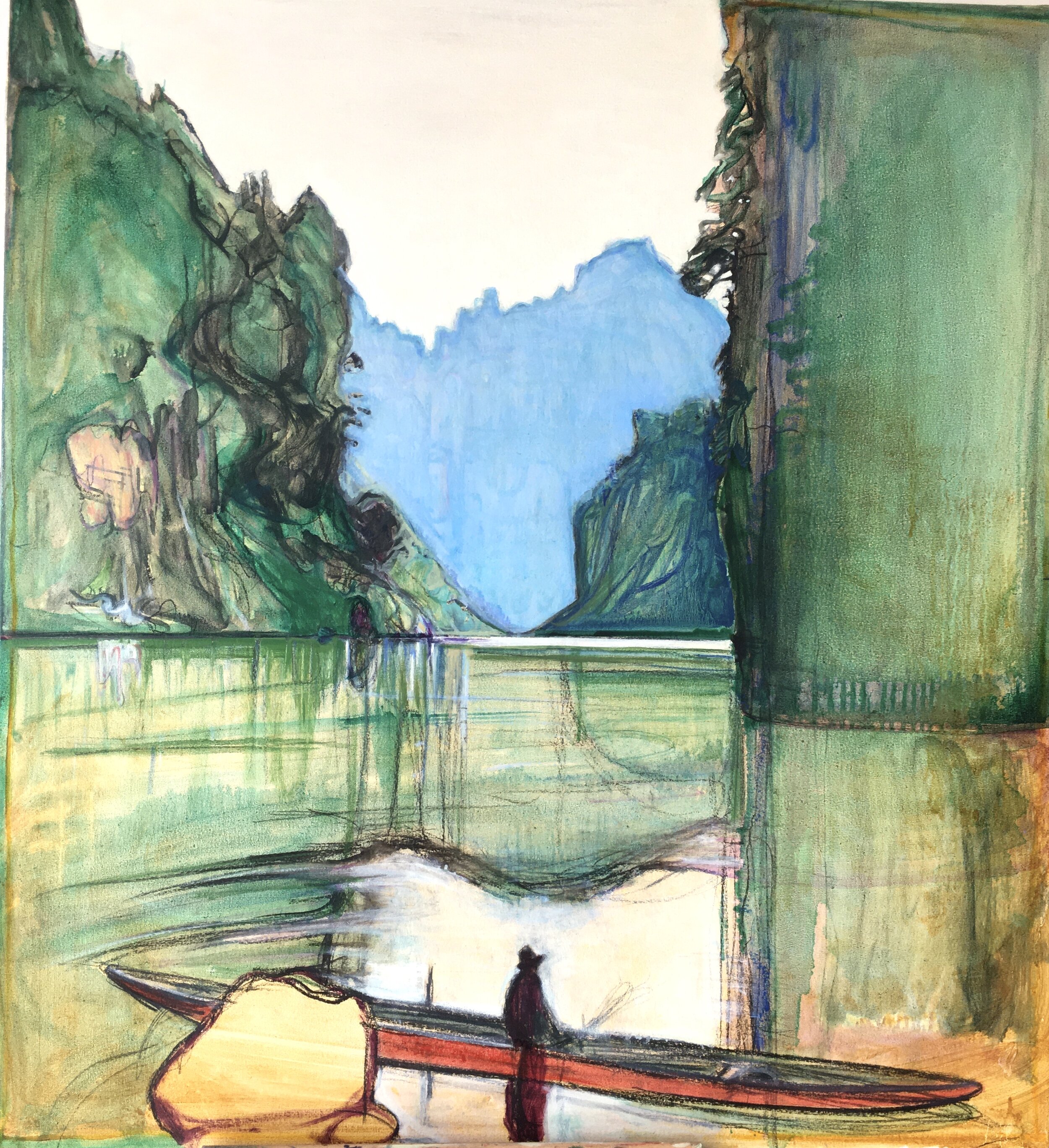 Sally Barron | Semi Abstract Artist, New Zealand