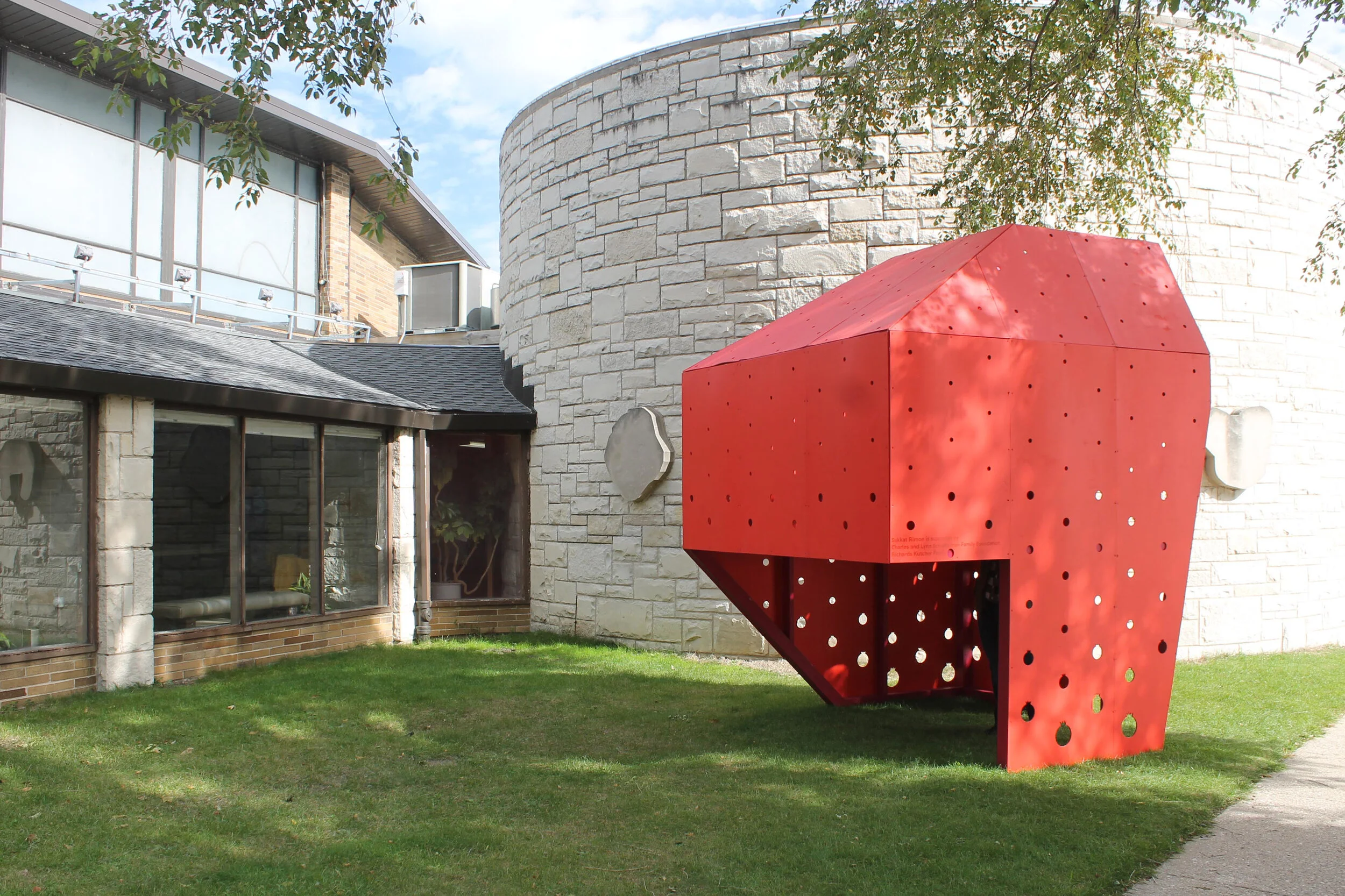 Pomegranate Sukkah — Building Brown Workshop