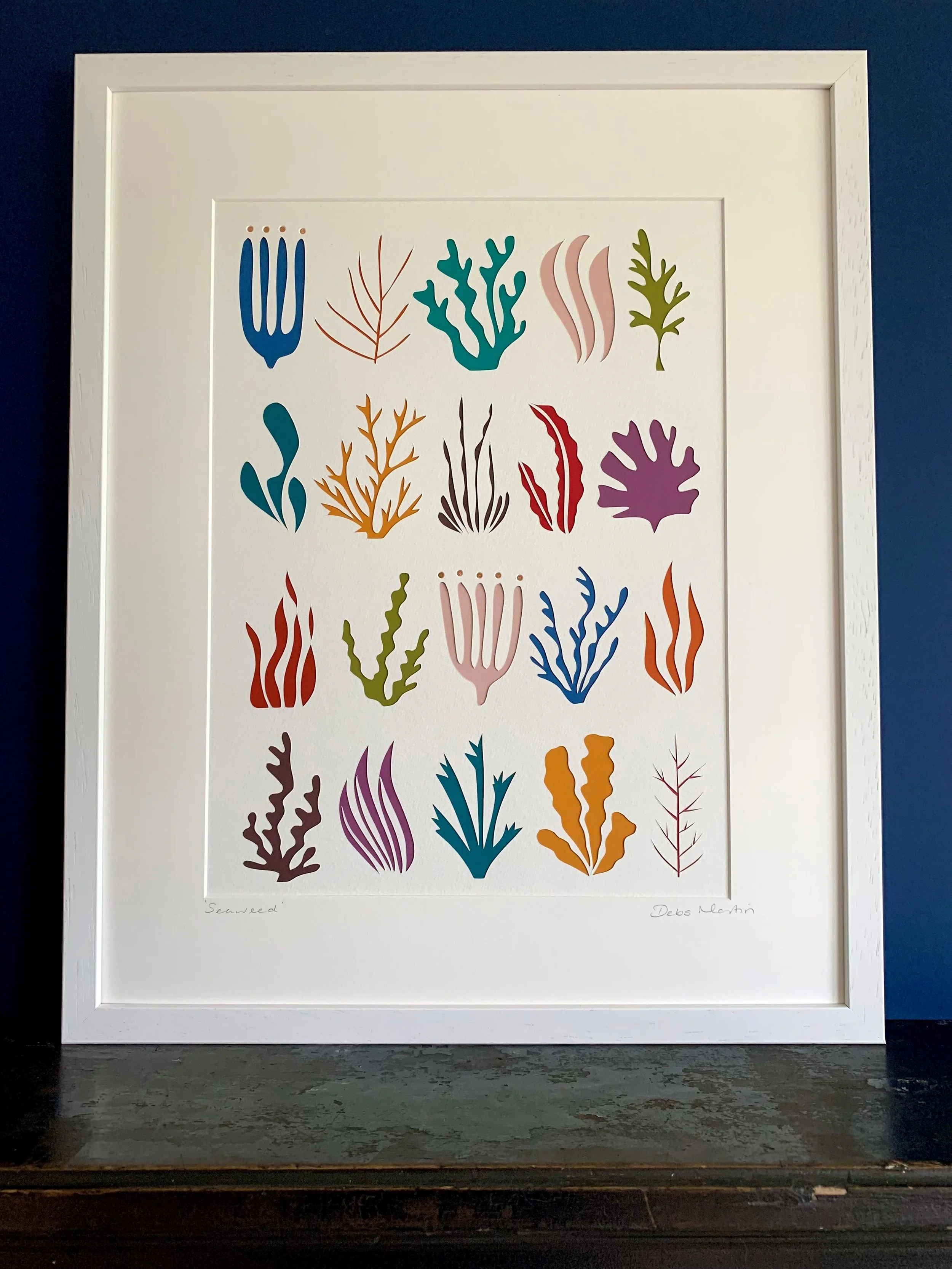Seaweed — Cornish Paper Cut Art