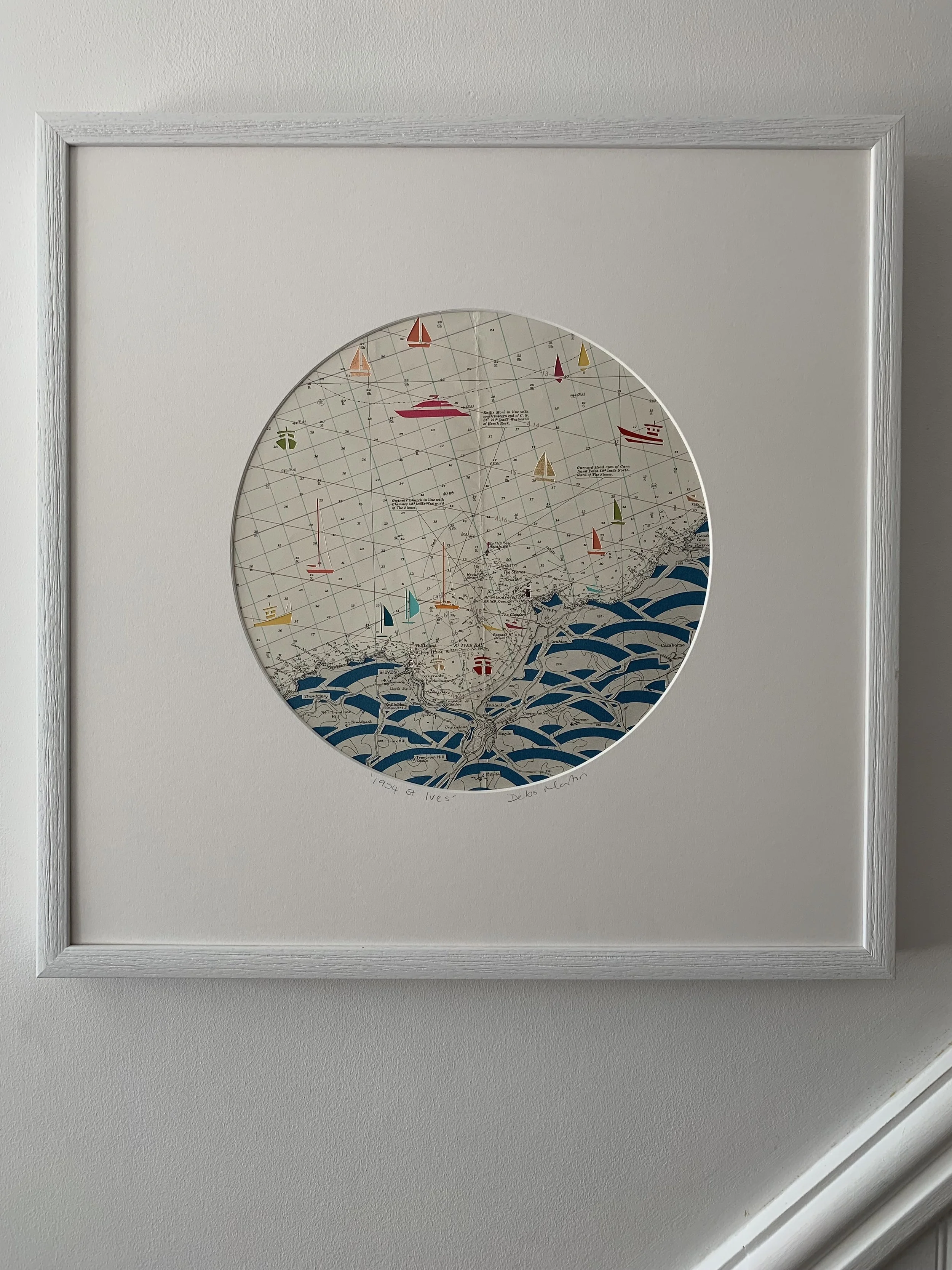 Sea Charts, Maps & Locations — Cornish Paper Cut Art