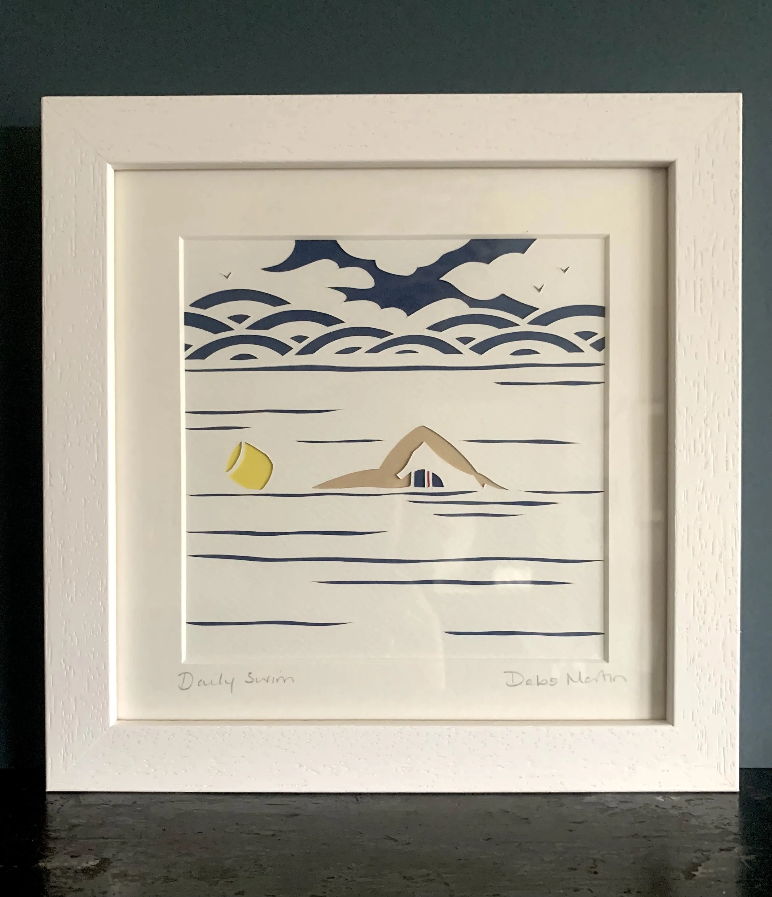 Surf and Swim — Cornish Paper Cut Art