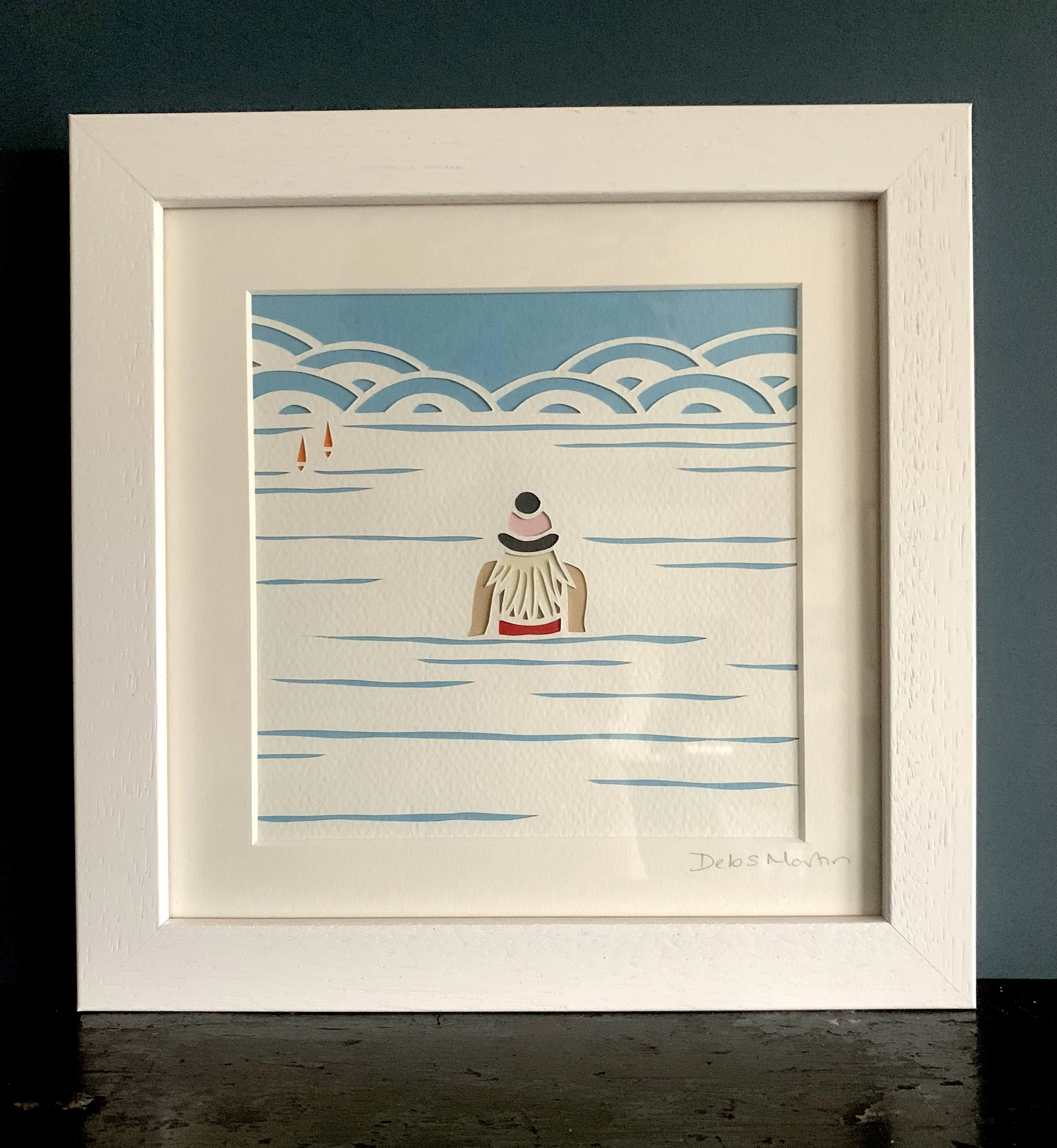 Surf and Swim — Cornish Paper Cut Art