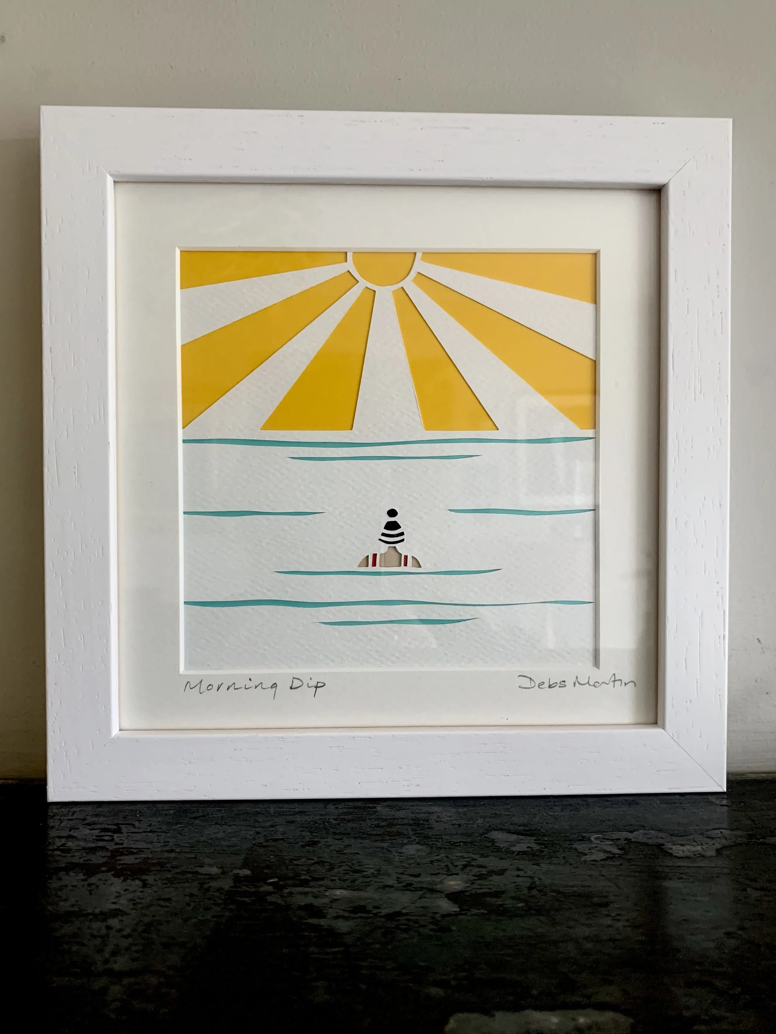 Surf and Swim — Cornish Paper Cut Art