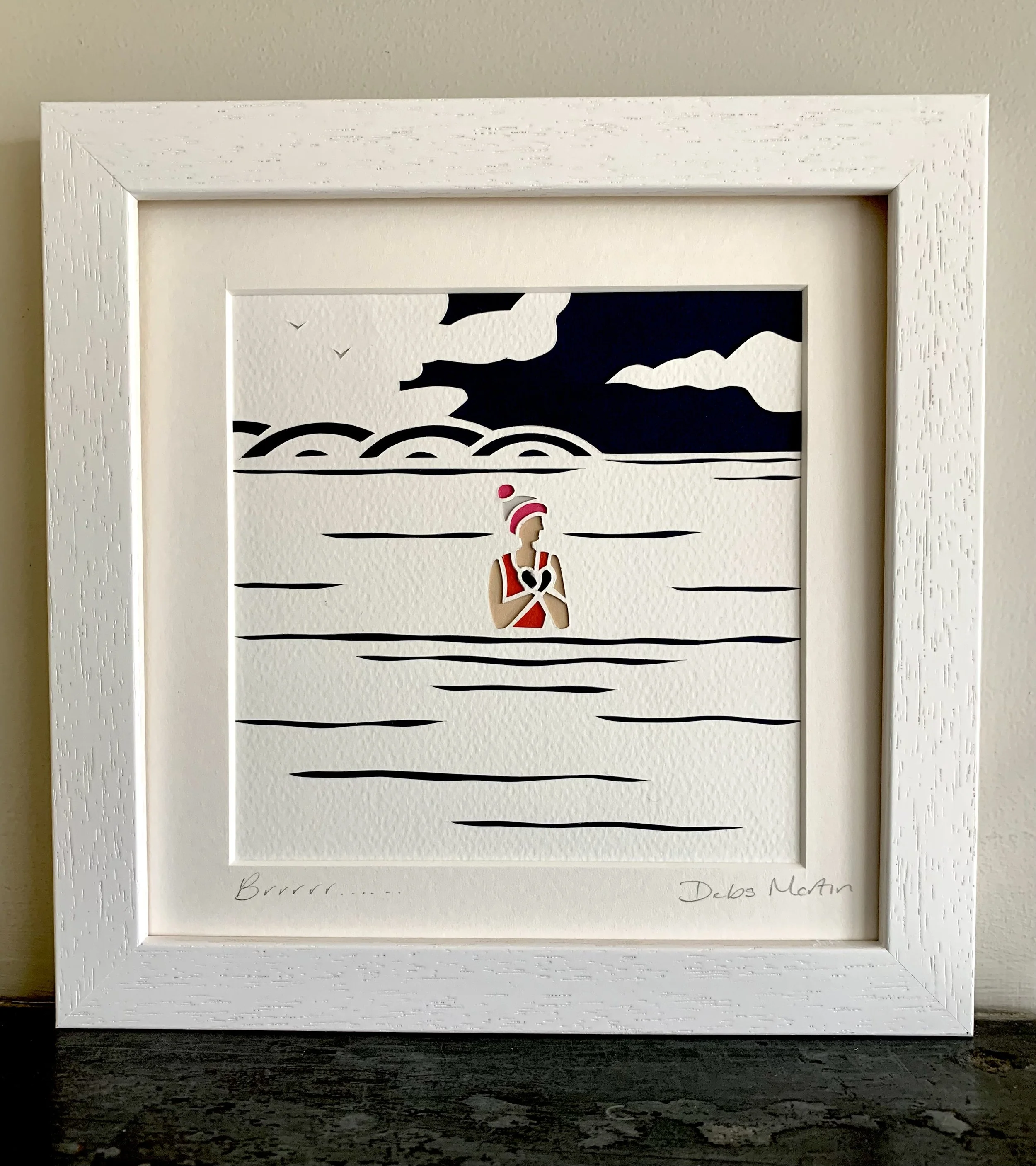 Surf and Swim — Cornish Paper Cut Art