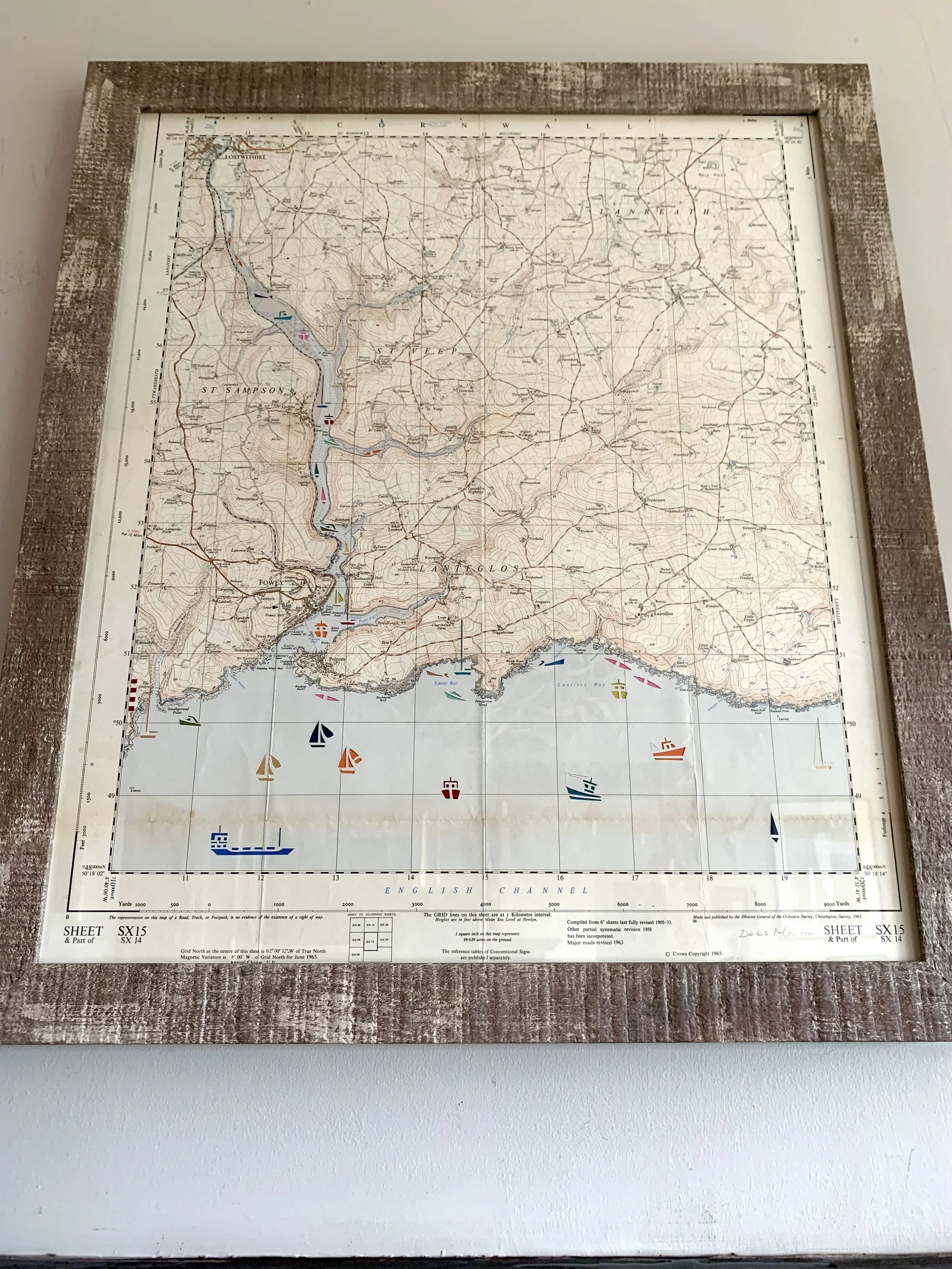Sea Charts, Maps & Locations — Cornish Paper Cut Art