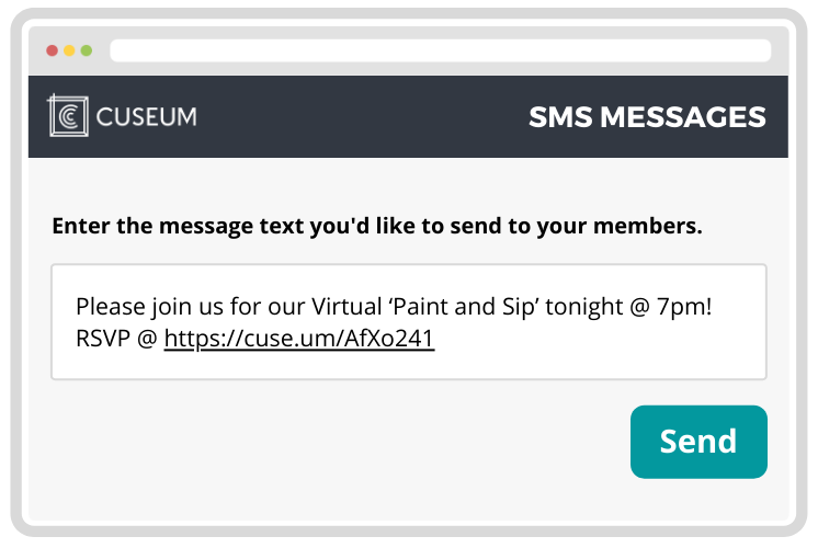 SMS / Text Messaging Software | Cuseum