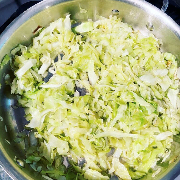 simple sautéed cabbage — lindsayEats.