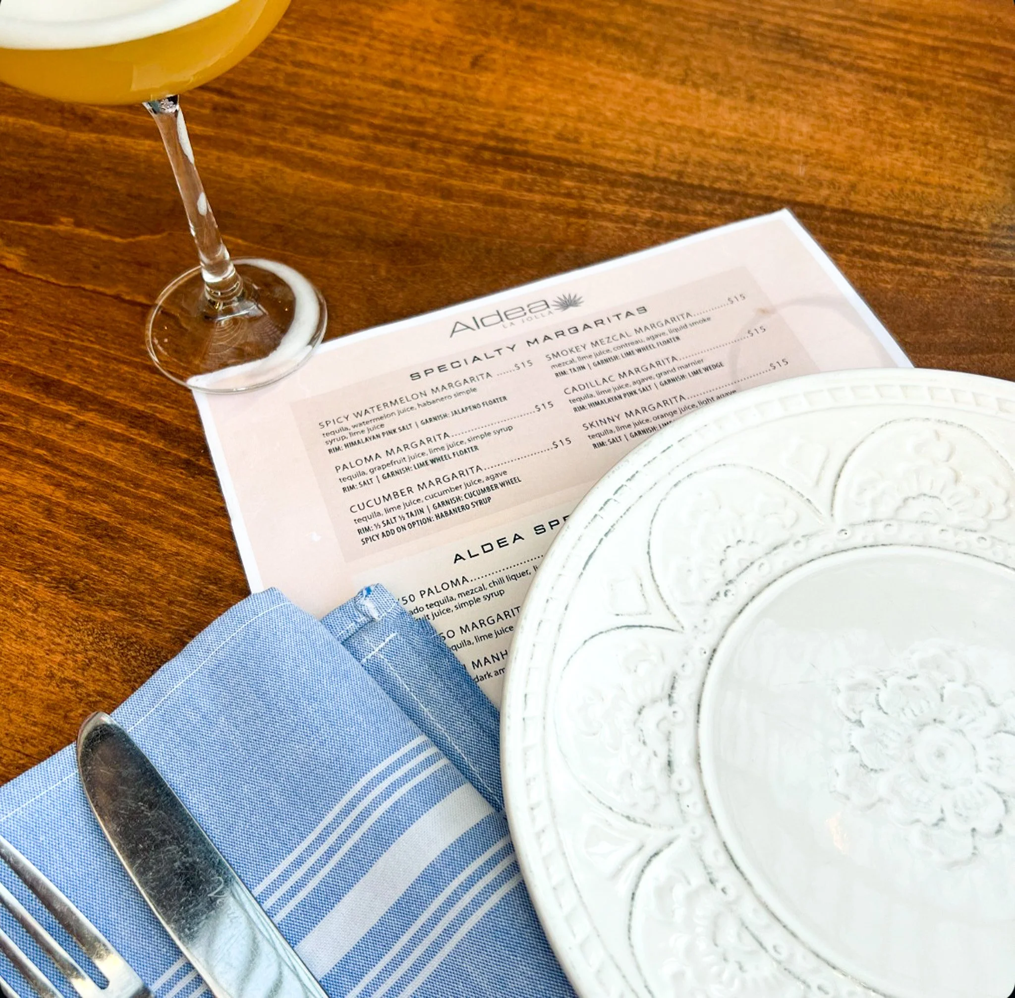 out and about: aldea — lindsayEats.