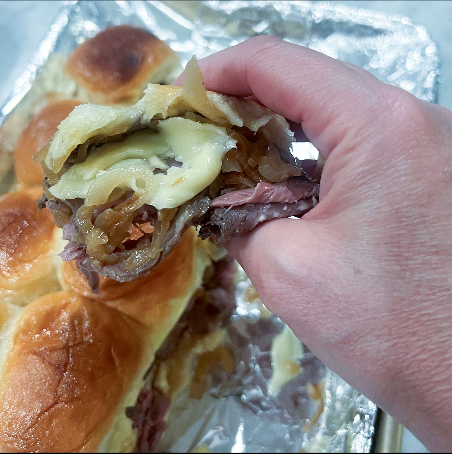 roast beef slider — lindsayEats.