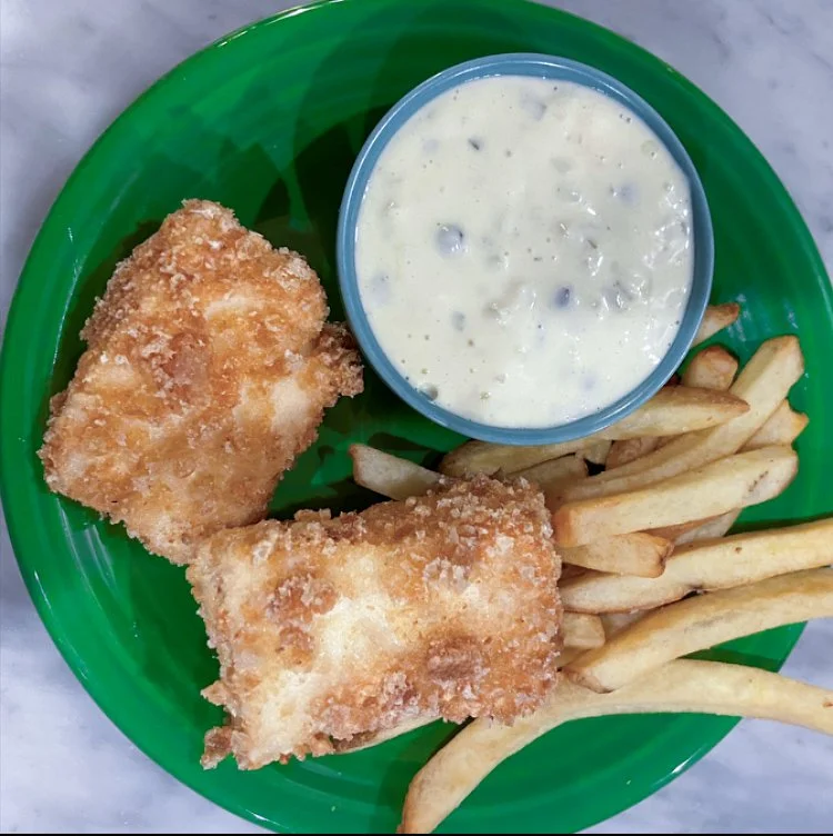 crispy halibut — lindsayEats.