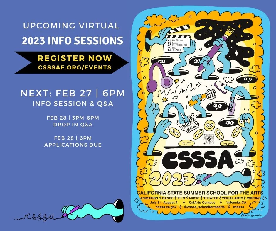 Events — California State Summer School Arts Foundation (CSSSA Foundation)