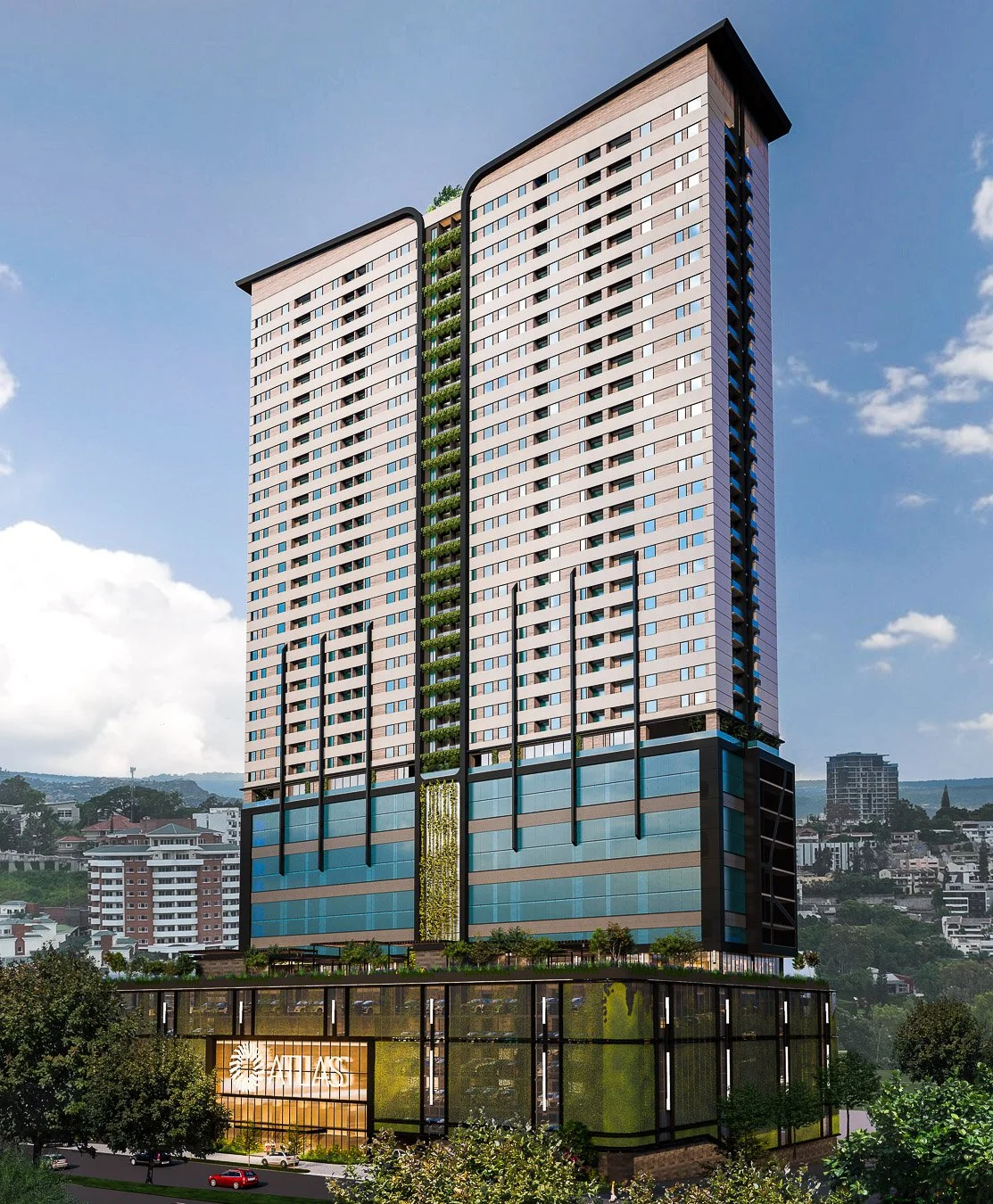Atlas — Celaque — apartamentos, oficinas y comercio en Tegucigalpa y San Pedro Sula