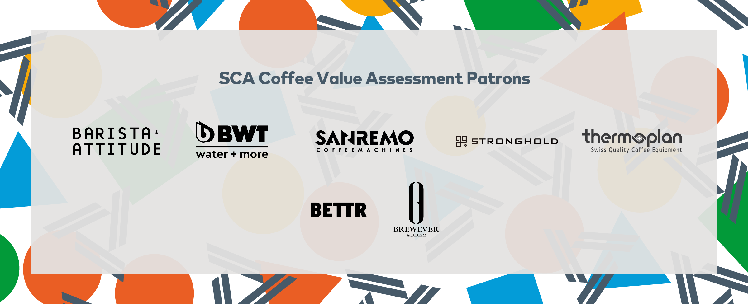 Coffee Value Assessment Patrons — Specialty Coffee Association