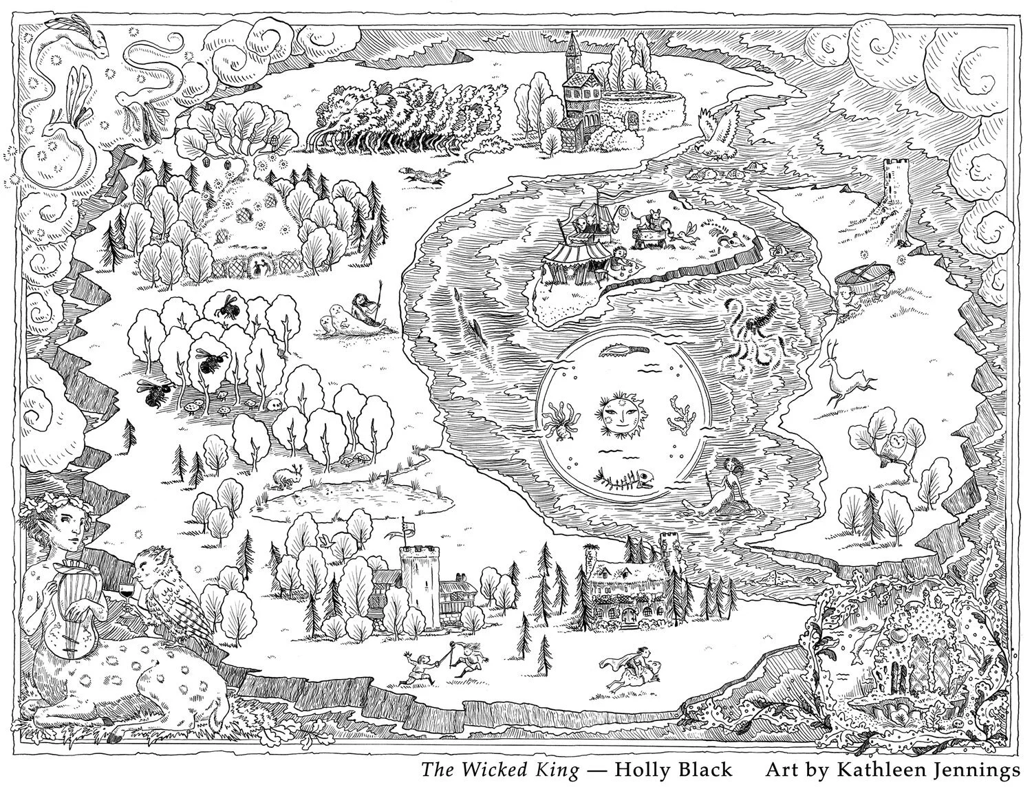 Cruel Prince/Wicked King/Queen of Nothing — Kathleen Jennings