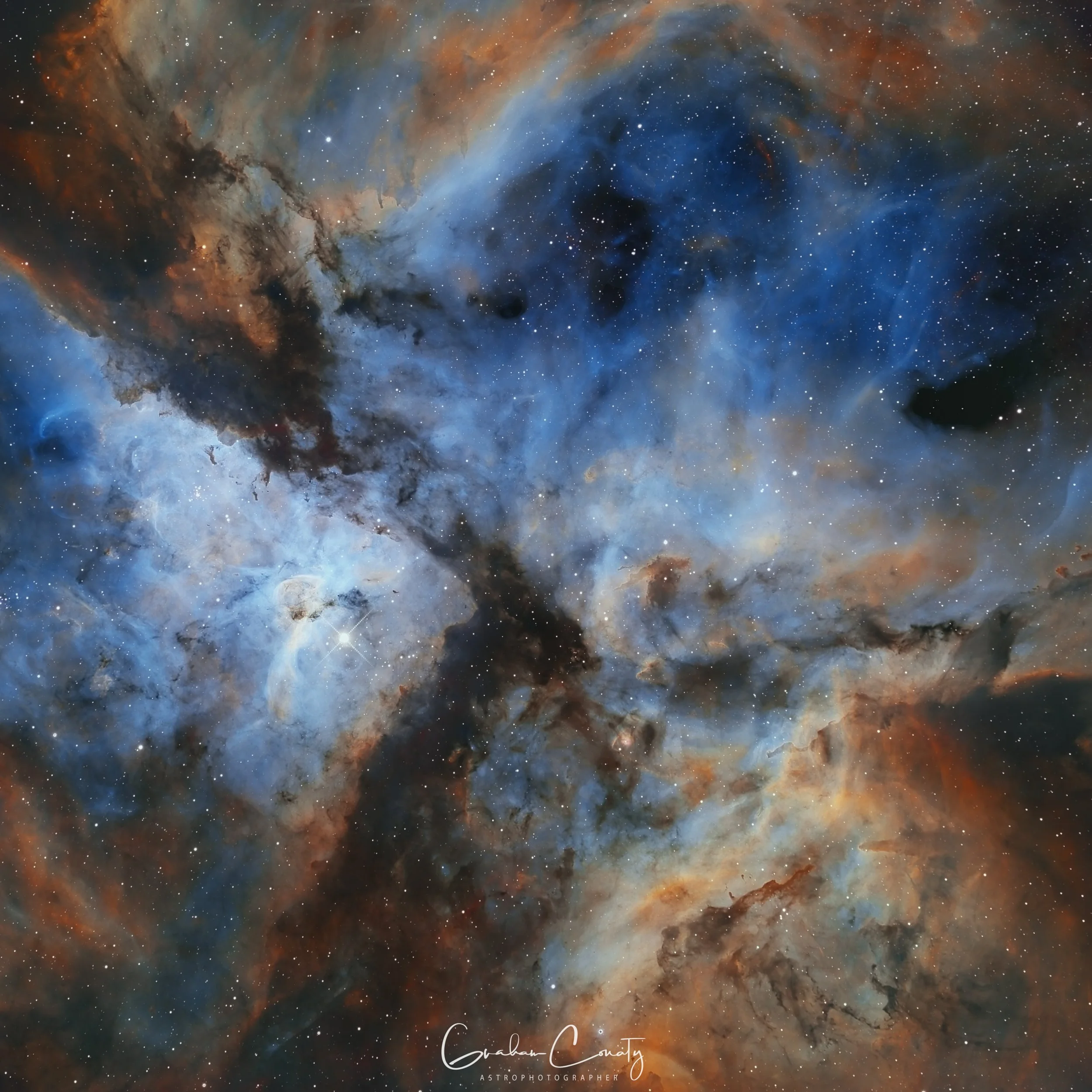 Carina Nebula From Earth