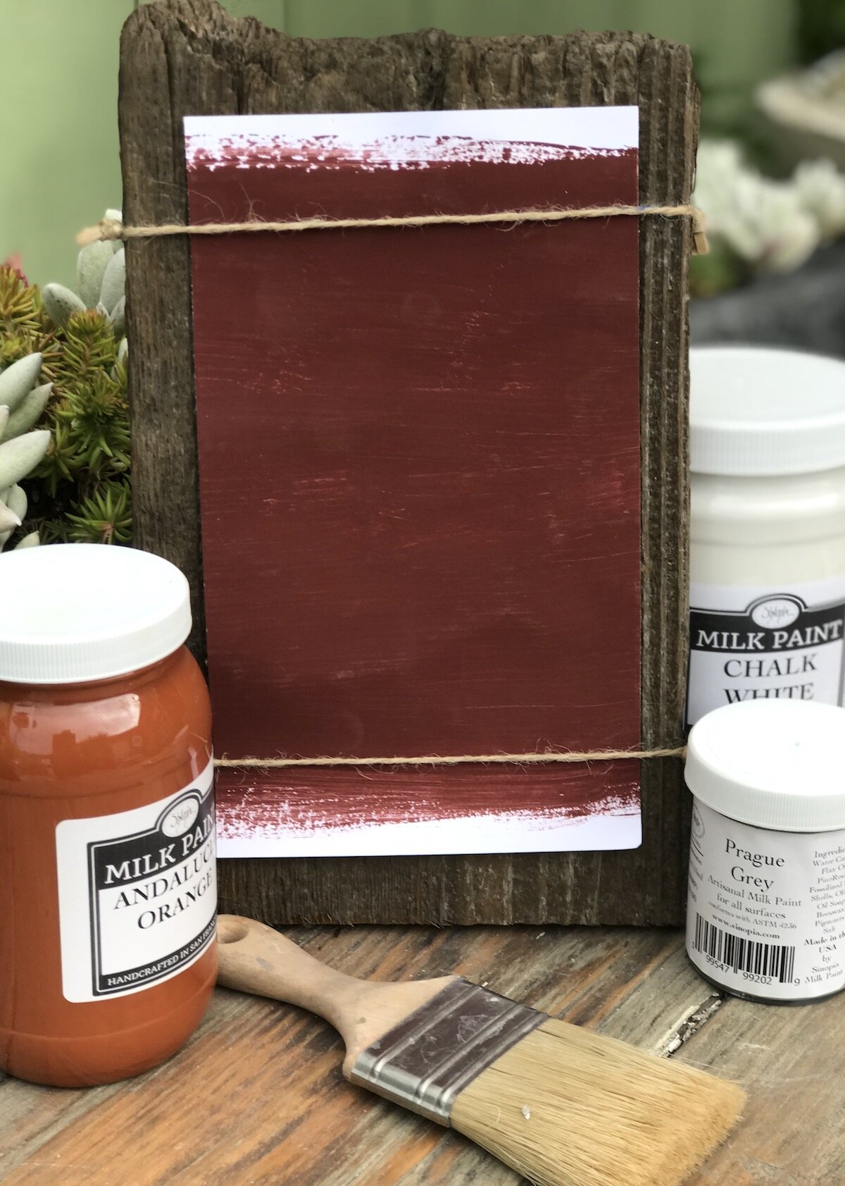Shop the Colors — Sinopia Milk Paint