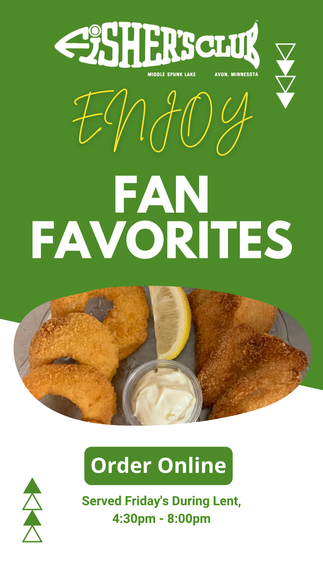 Friday Fish Fry! — Fisher's Club