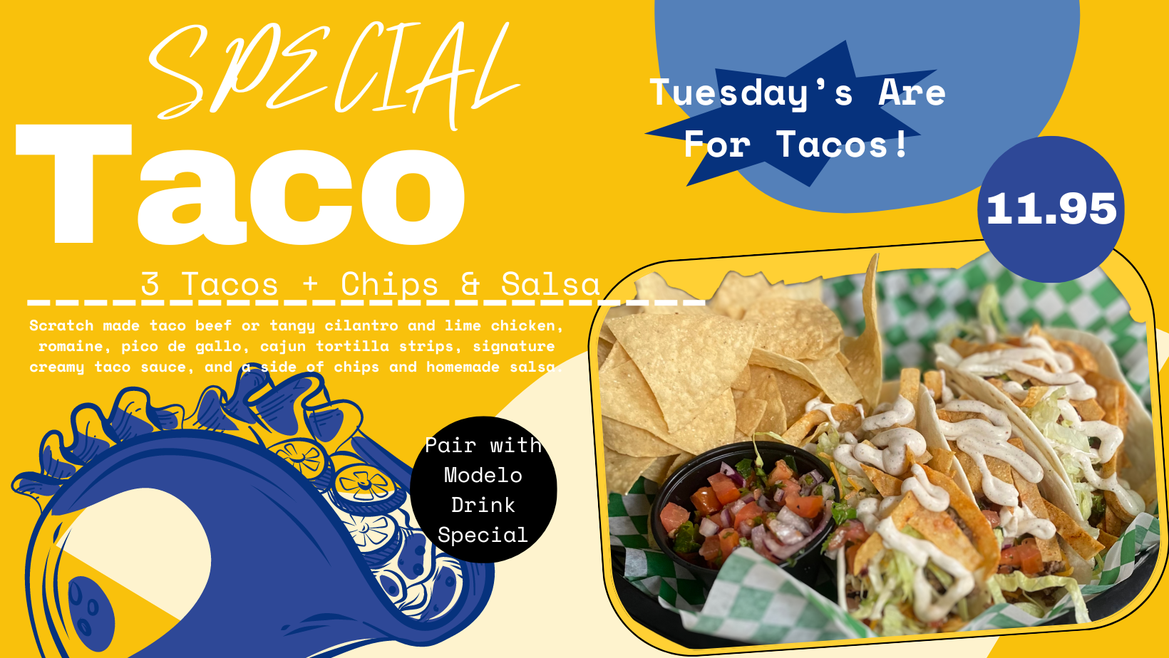 Tuesday's are for Tacos! — Fisher's Club