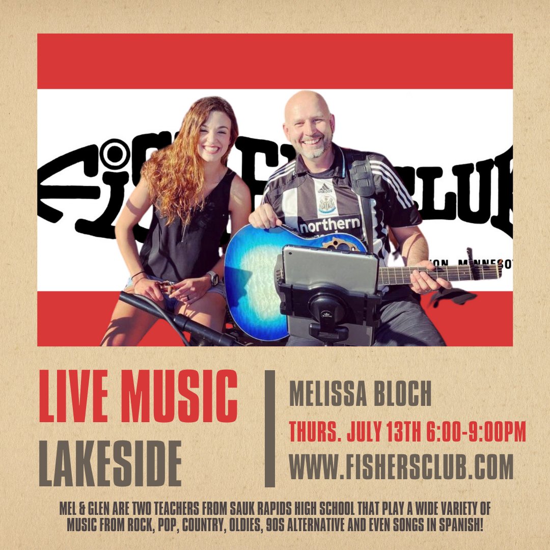Live Music - Melissa Bloch — Fisher's Club