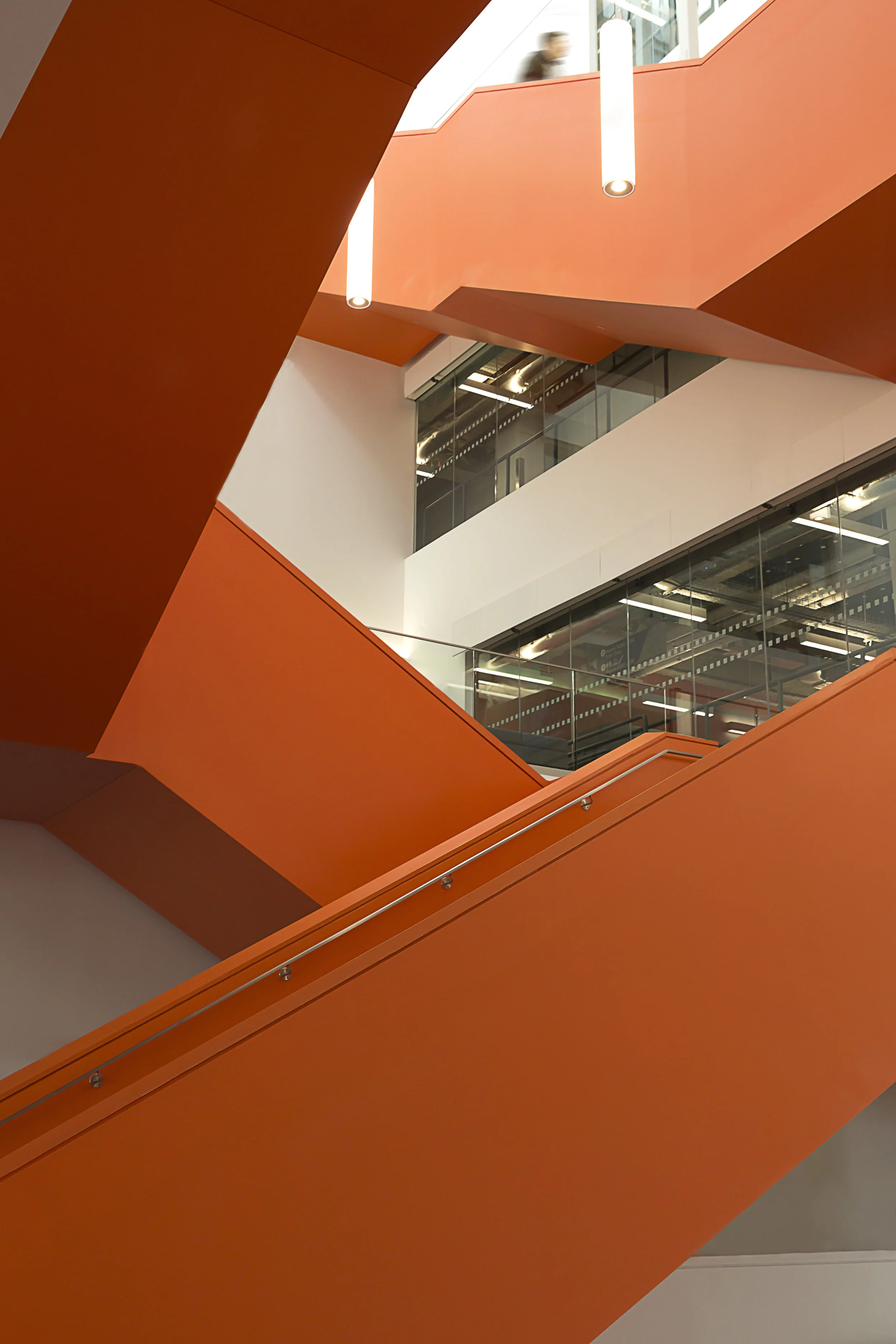 Wacky Orange Stairs — Dylan Brown image