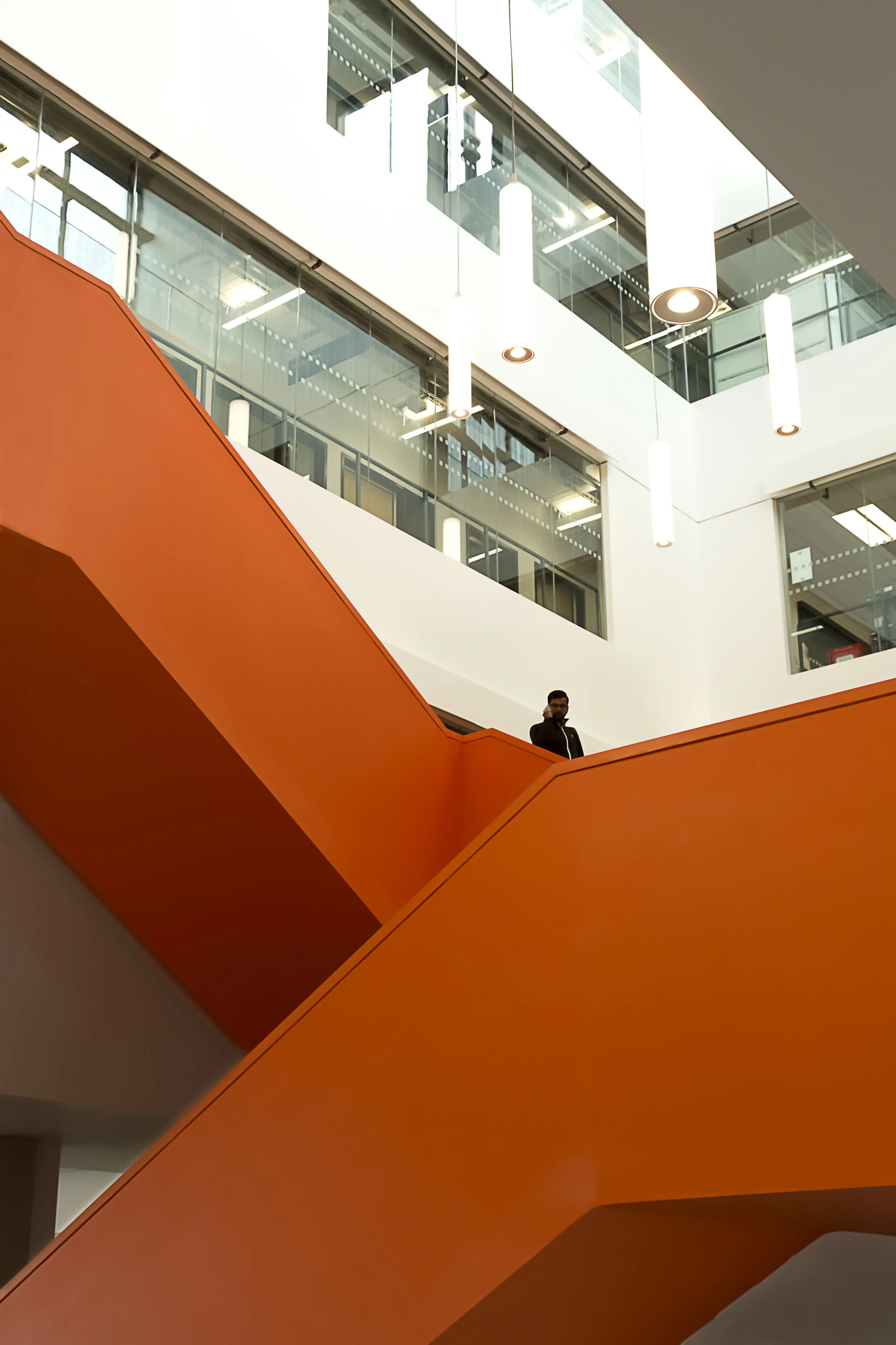 Wacky Orange Stairs — Dylan Brown image