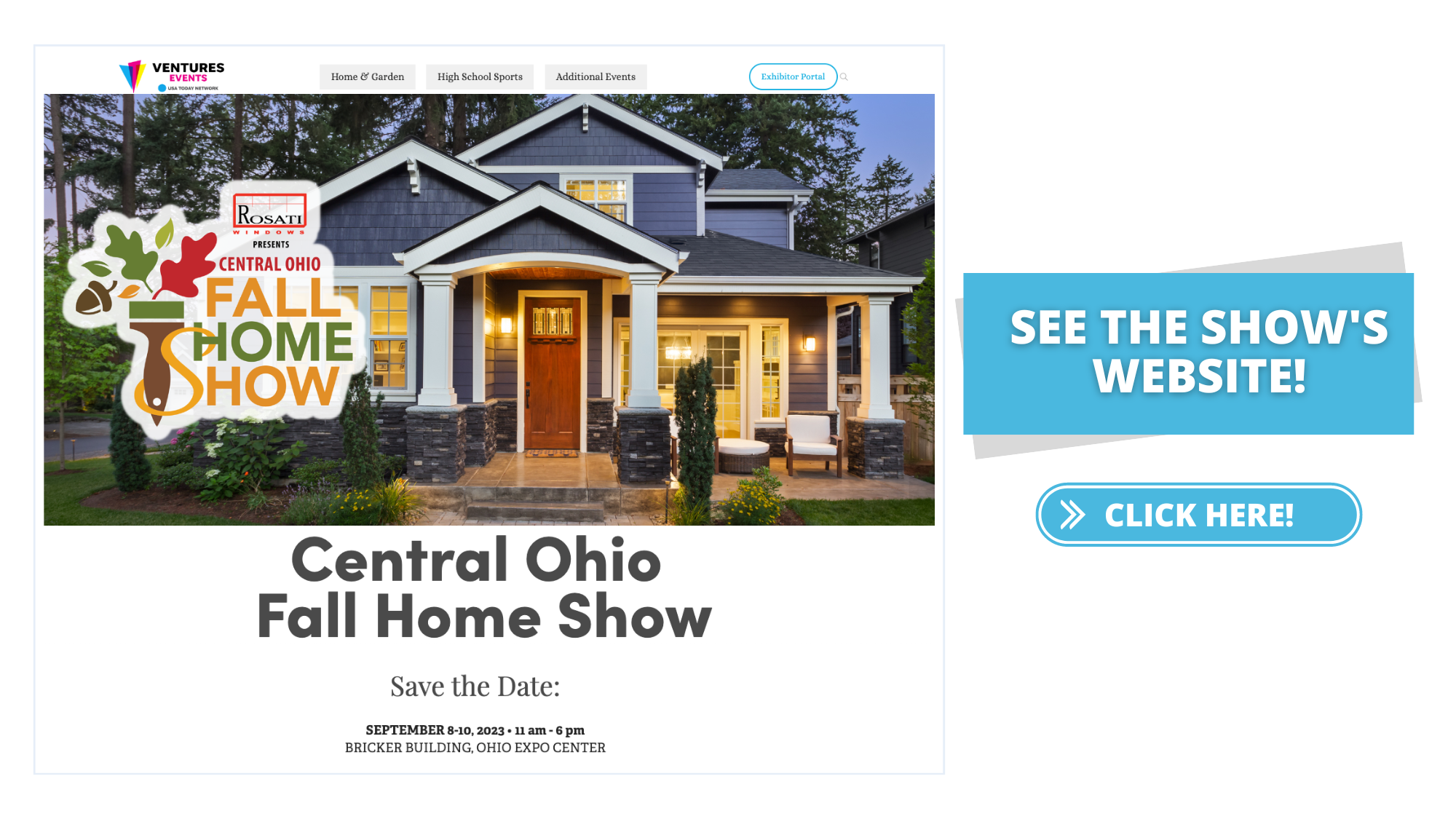2023 Central Ohio Fall Home Show Exhibitor Kit — Central Ohio Home Shows