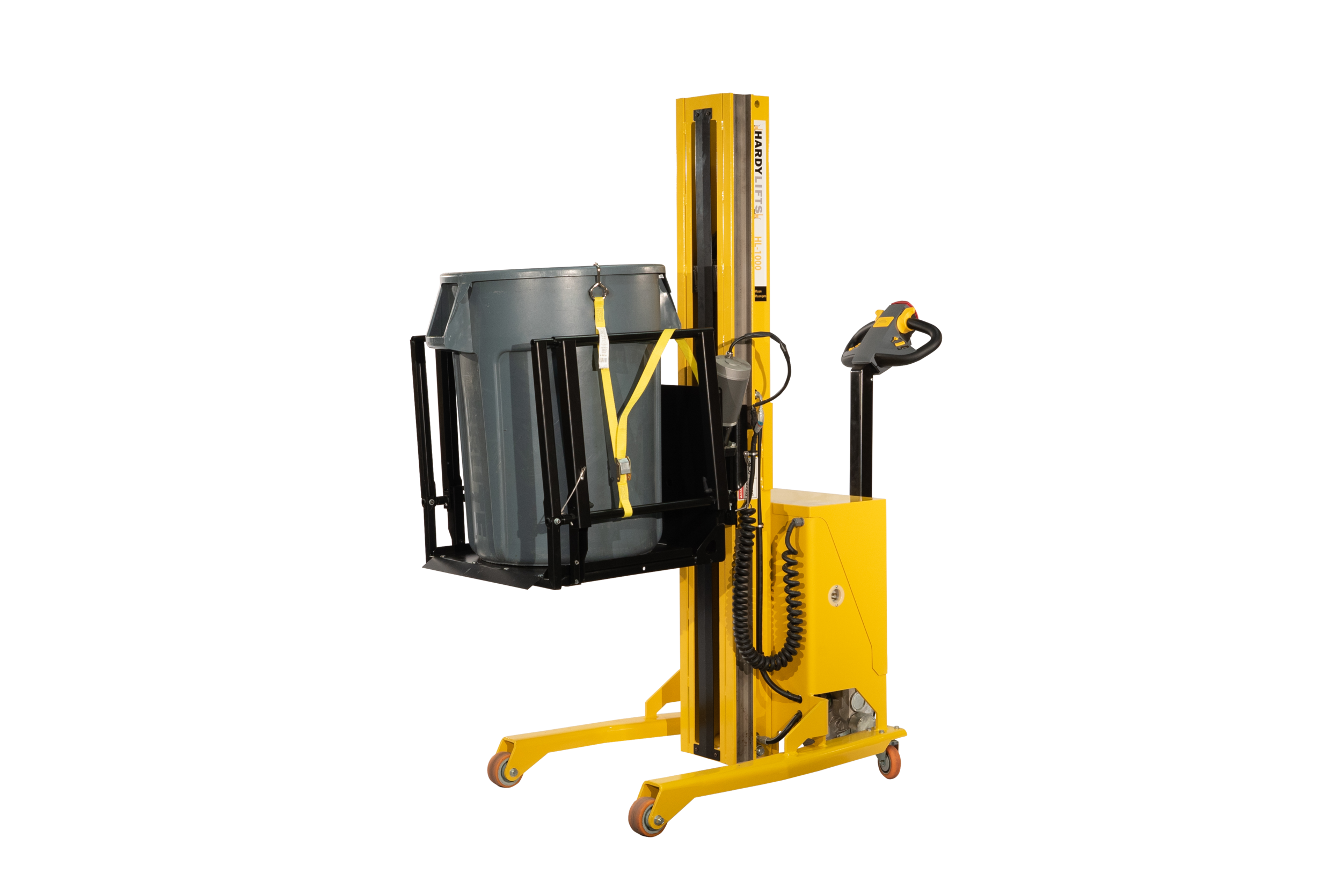 Electric lift & drive machines for trash dumping, recycling, moving ...