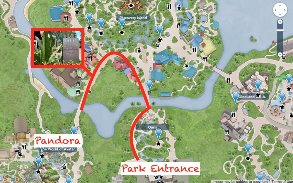 Pandora At Disney World Map | Pandora Disney World – AJRUZ