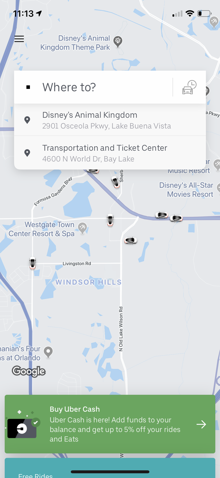 Complete Guide to Using Uber at Walt Disney World
