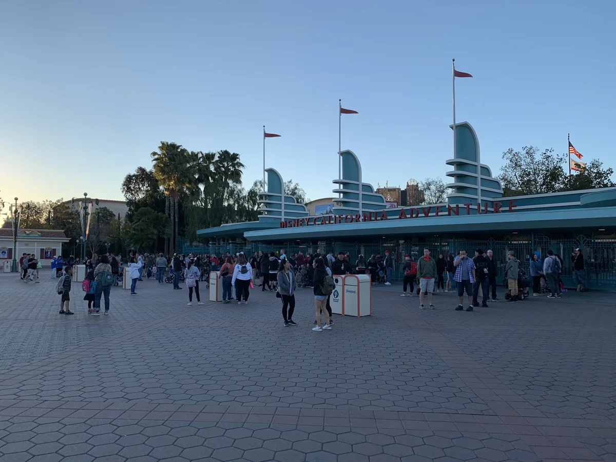 Extra Magic Hour at Disney California Adventure