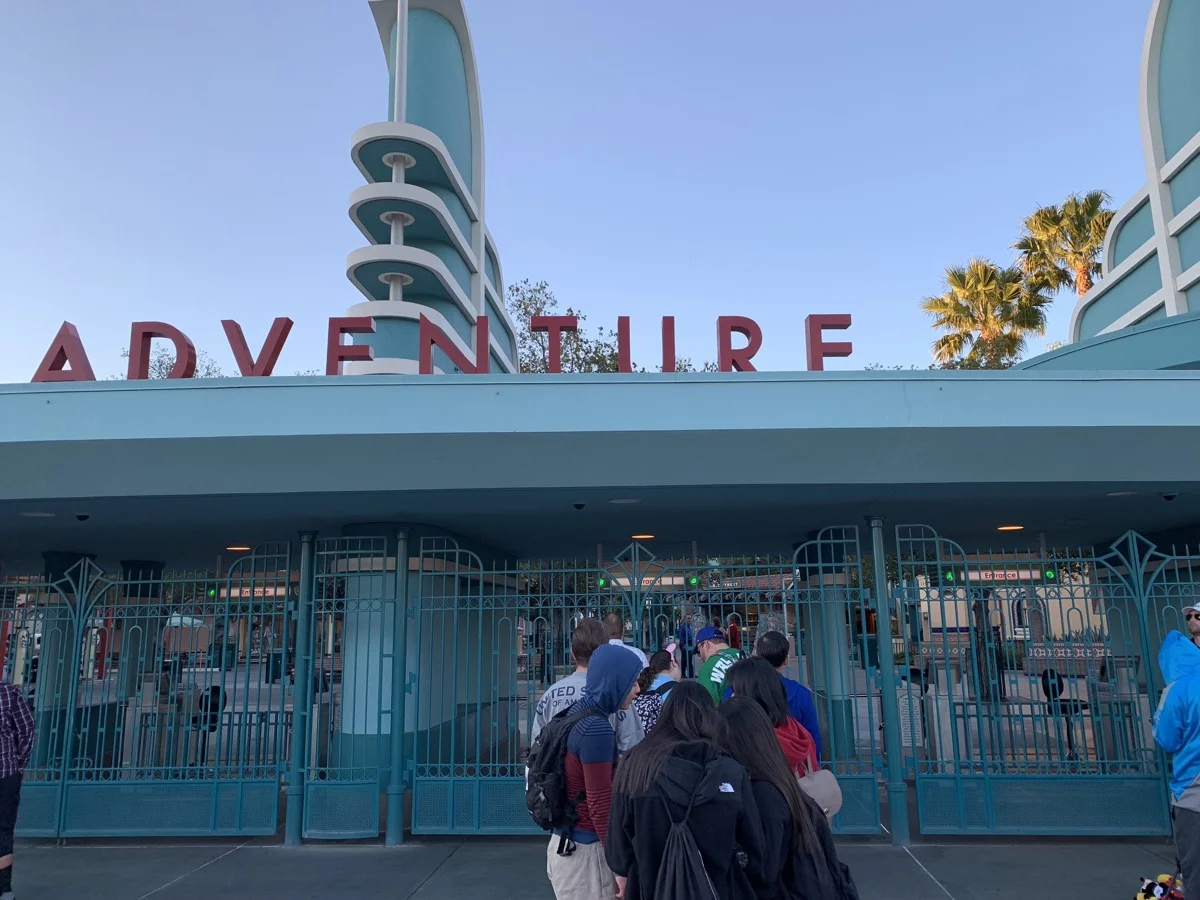 Disney California Adventure Rope Drop Strategy