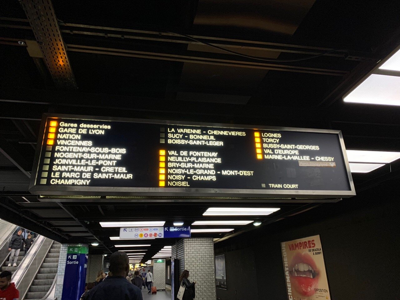 Taking the Train from Paris to Disneyland Paris