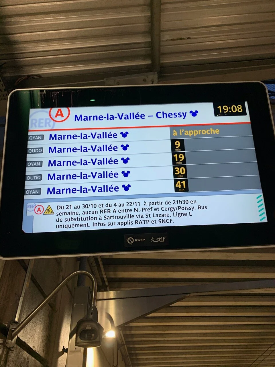 Taking the Train from Paris to Disneyland Paris