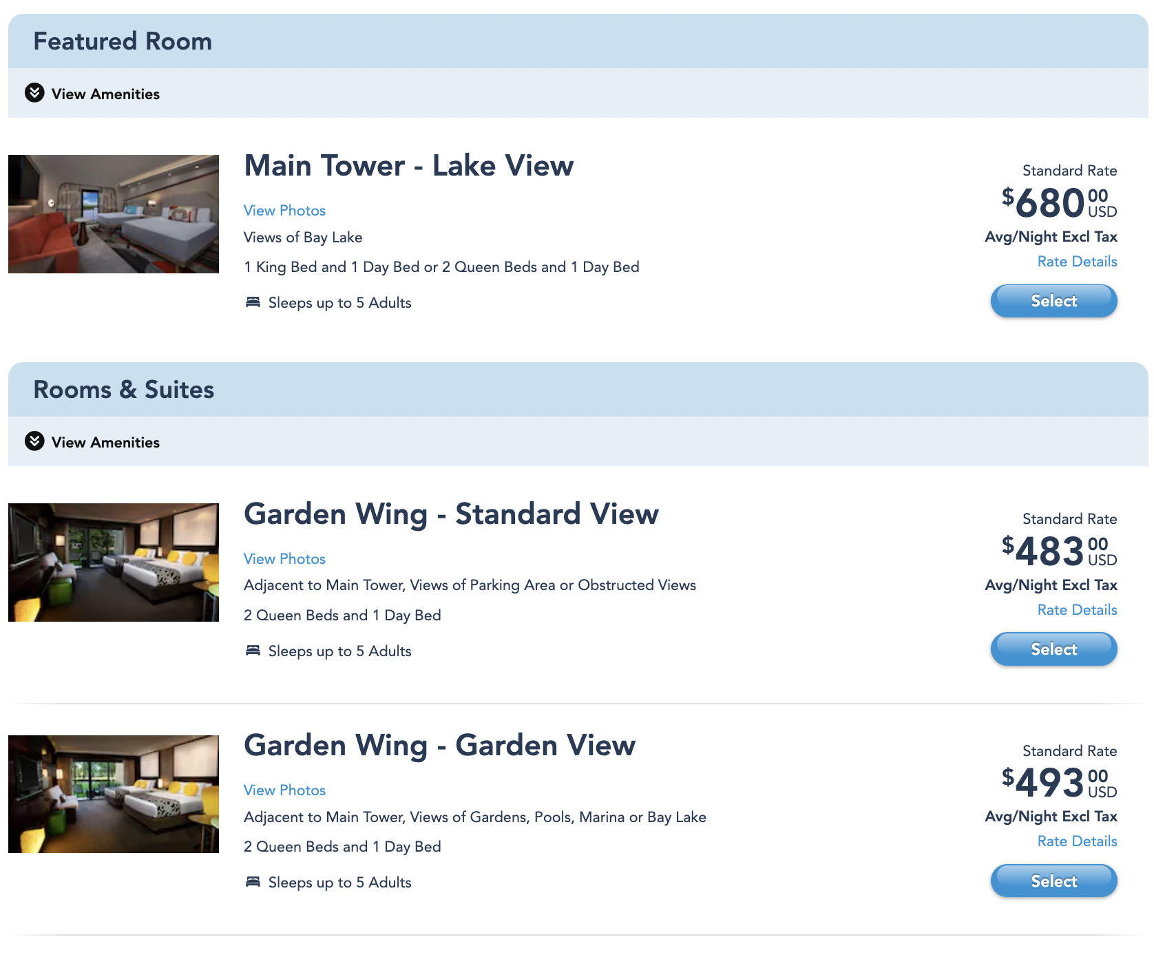 Disney's Contemporary Resort Review - Theme Park View [Incredibles Room]