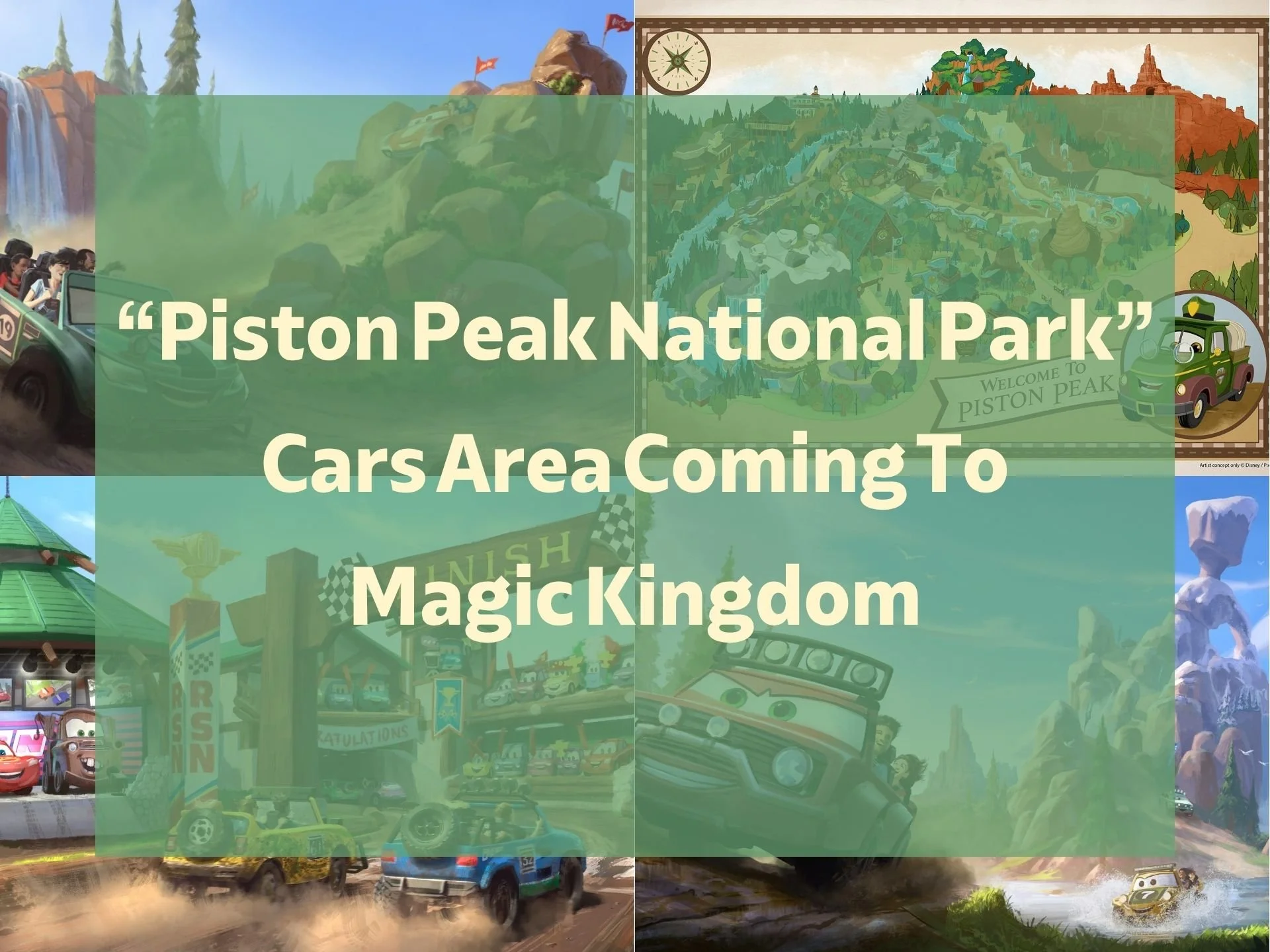 Piston Peak Cars Area Coming to Magic Kingdom - What We Know