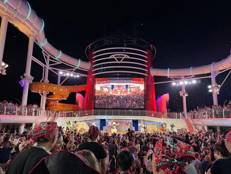 Our Pirate Night Experience on the Disney Treasure