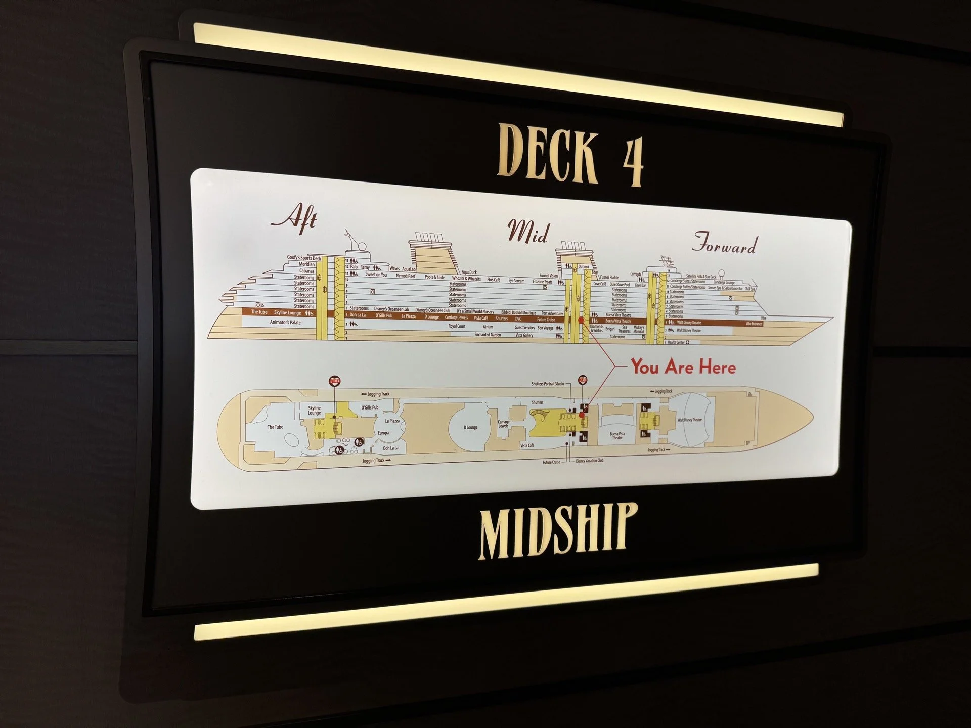 Disney Fantasy Deck by Deck Walkthrough