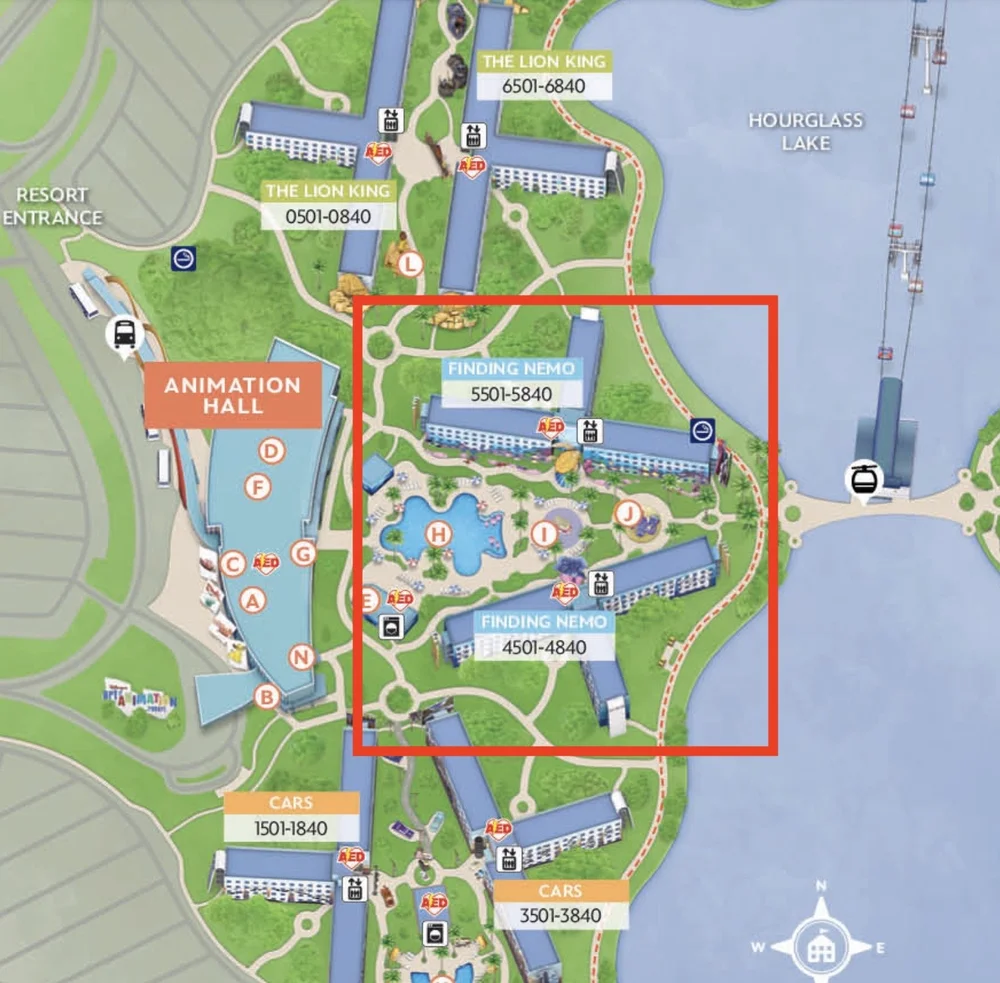 Review of Finding Nemo Suite at Art of Animation