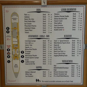 Deck by Deck Guide to the Disney Wonder