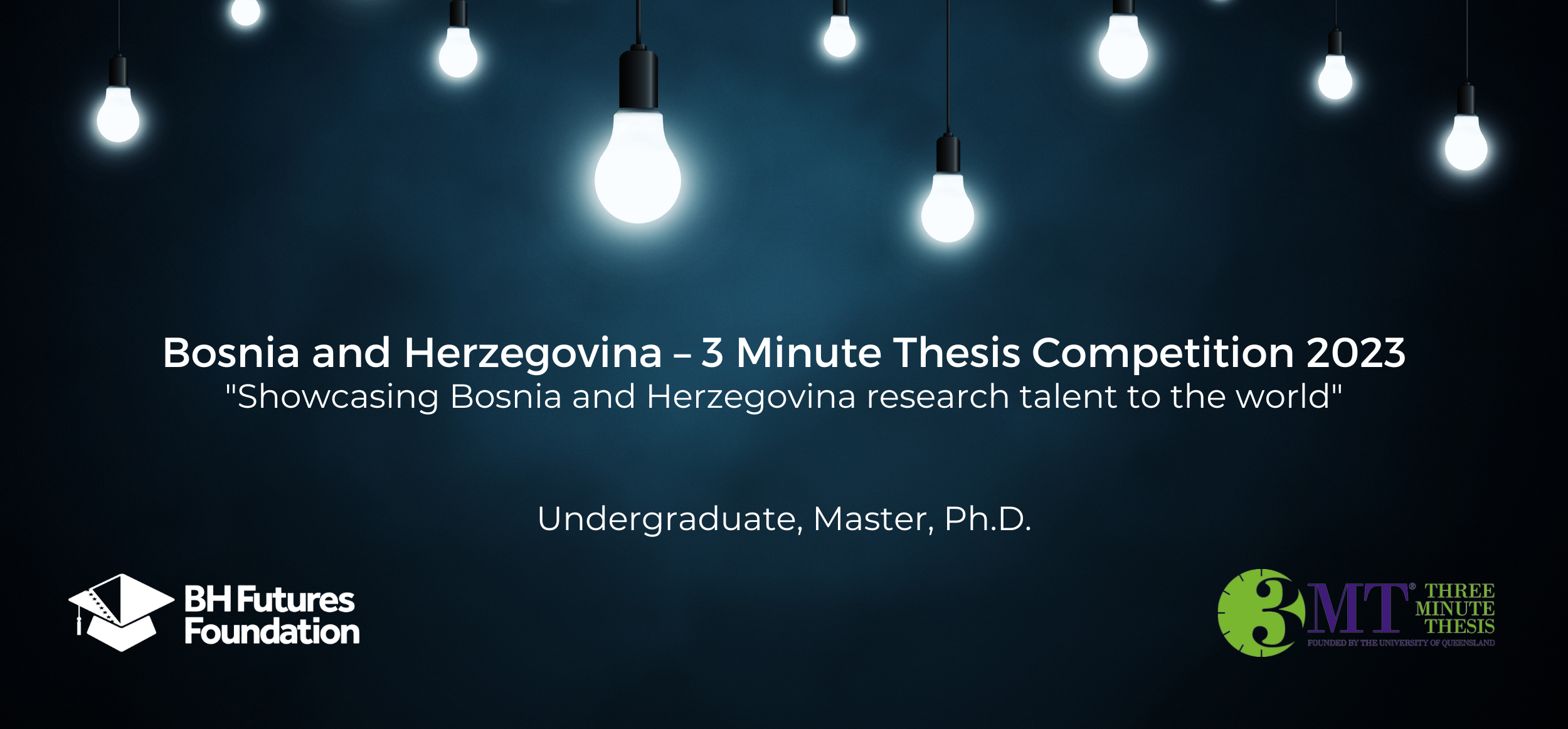 3 Minute Thesis 2023 — Bosnia & Herzegovina Futures Foundation