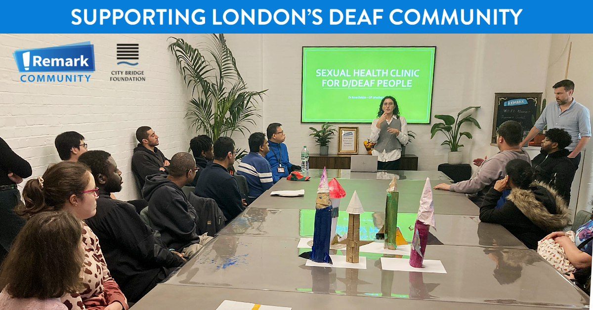 Accessible Health Matters - Deaf Sexual Health — Remark! Community