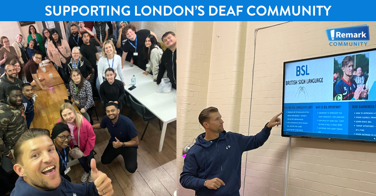 Jamie Clarke kicks up a storm! — Remark! Community