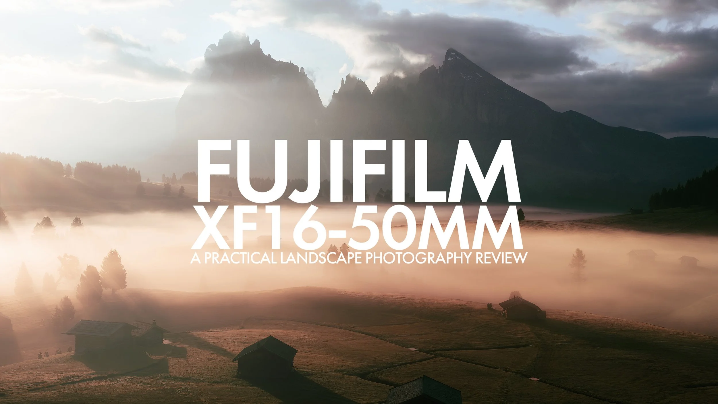 FUJI XF16-50MM - MORE THAN A KIT LENS — Andy Mumford Photography