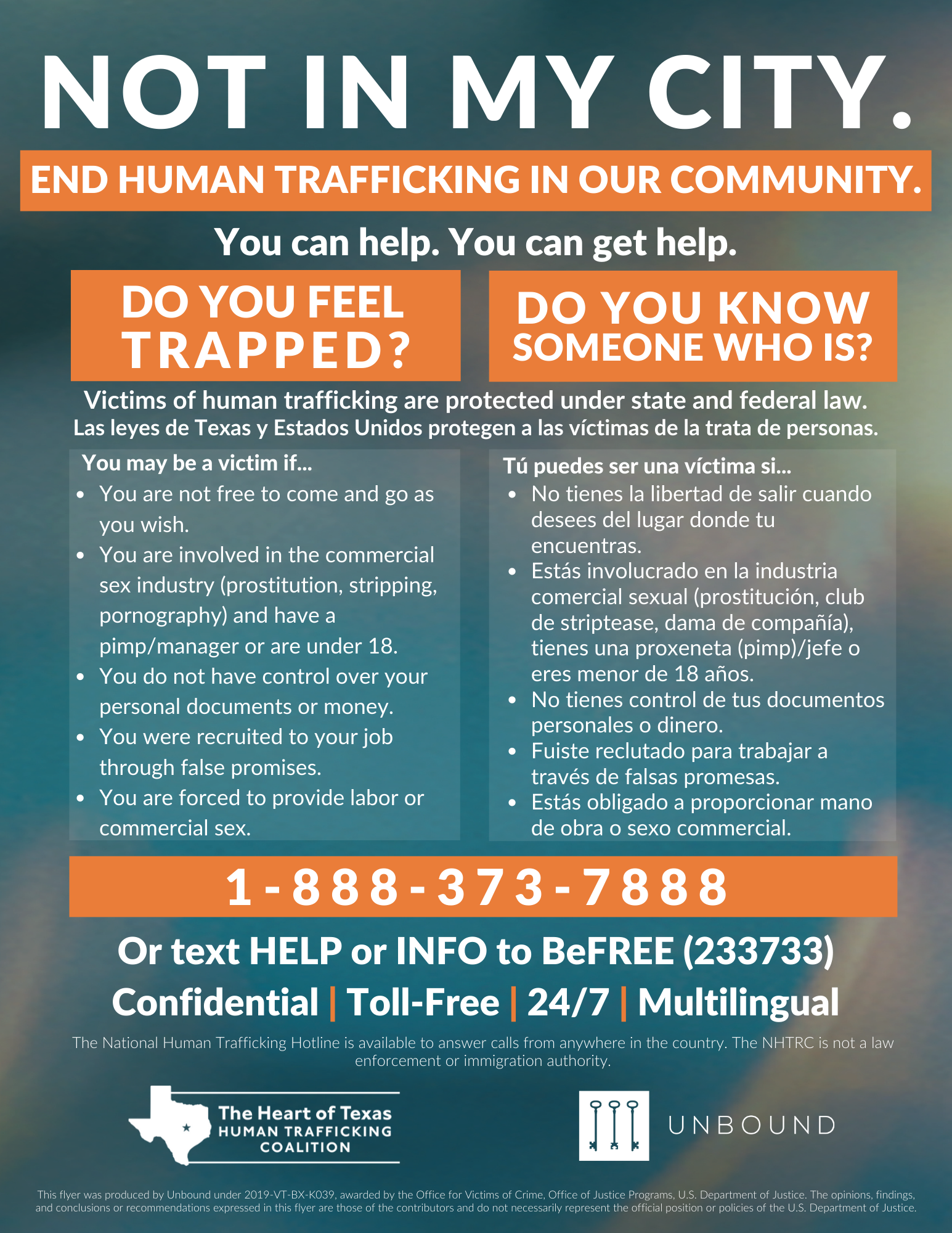 Public Service Announcements — Heart of Texas Human Trafficking Coalition
