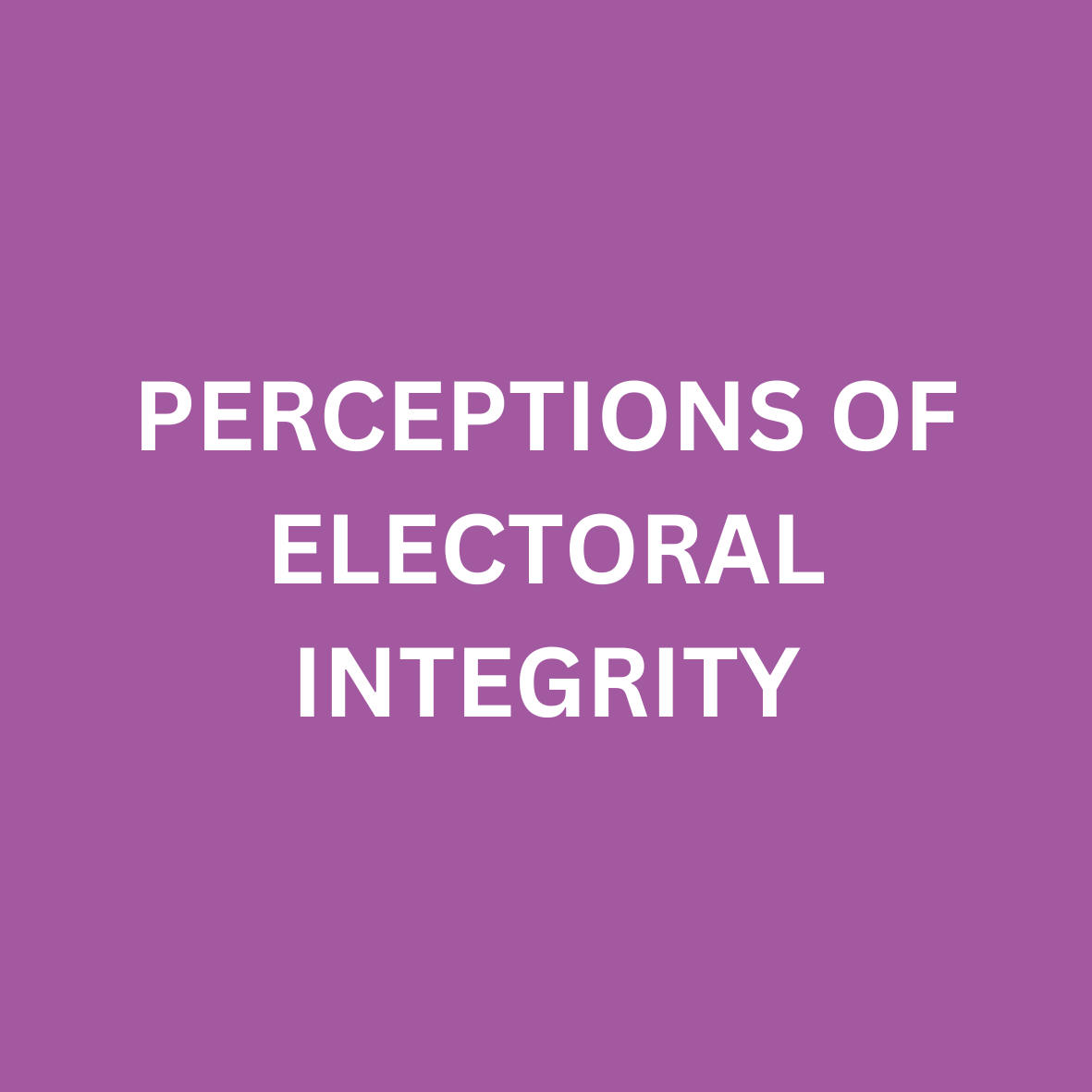 Data — The Electoral Integrity Project EIP