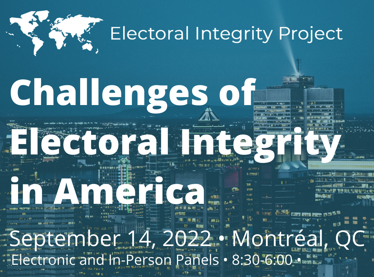 The Electoral Integrity Project The Electoral Integrity Project