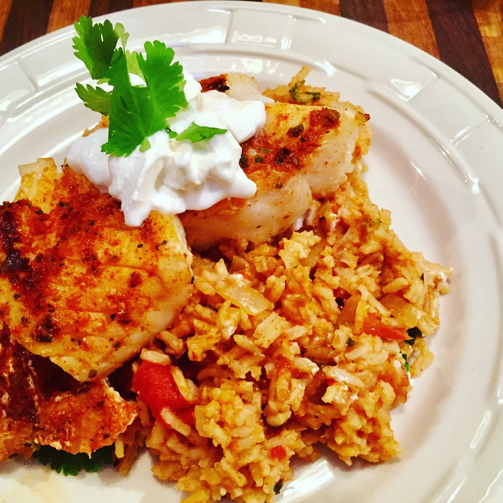 Mexican-style Grilled Cod — Home